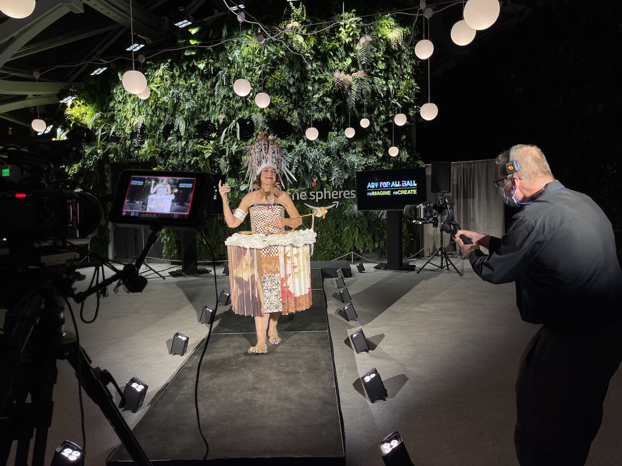 Punch Drunk Productions - Path with Art - reIMAGINE reCREATE